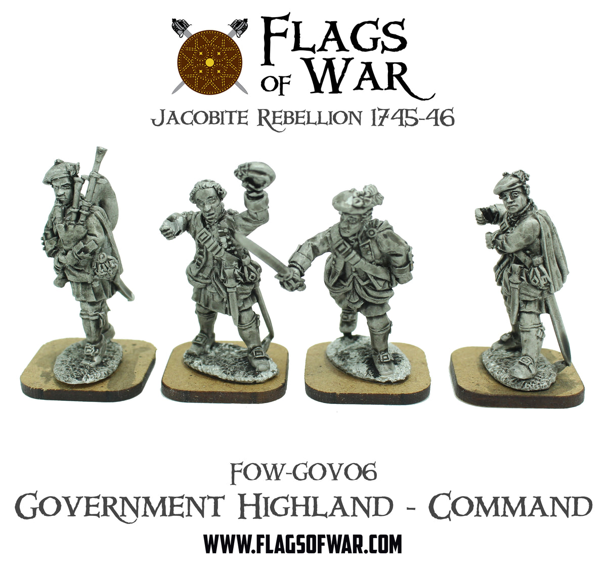 FOW-GOV06 Government Highland - Command – Flags of War