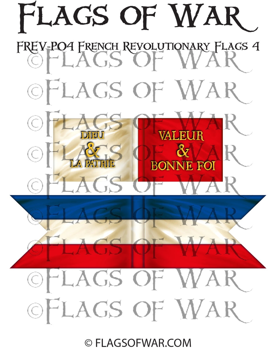 France Flag During Revolutionary War