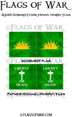 IRA001 Sunburst-Father Michael Murphy Flags – Flags of War