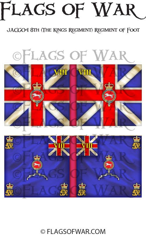 JACG04 8th (The Kings Regiment) Regiment of Foot – Flags of War