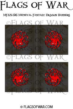 MFAN-S16 Medieval Fantasy Dragon Banners – Flags of War