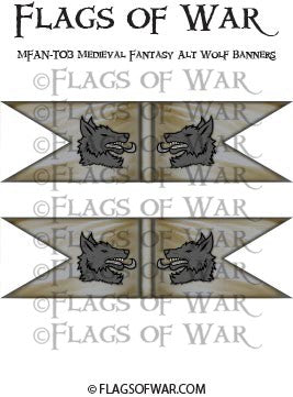 MFAN-T03 Medieval Fantasy Alt Wolf Banners – Flags of War