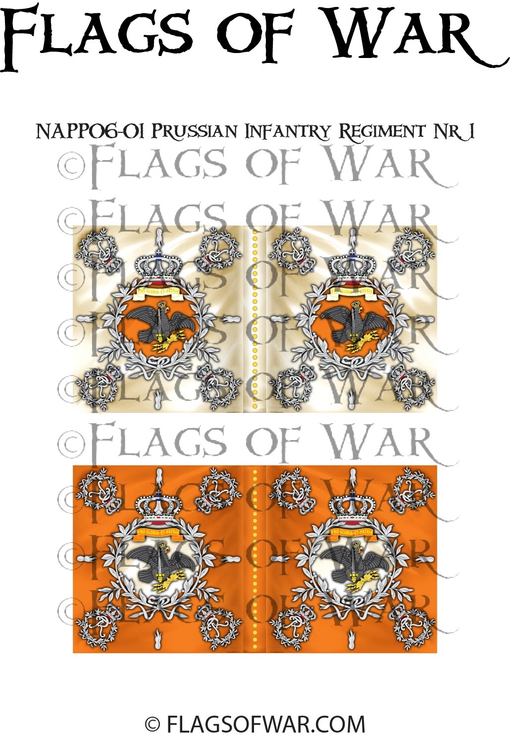 prussian napoleonic flags