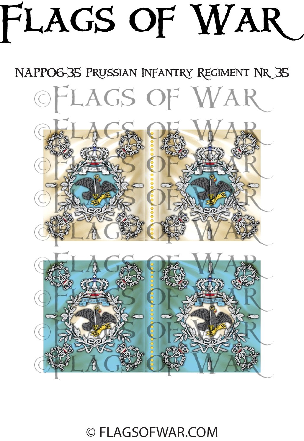 prussian napoleonic flags