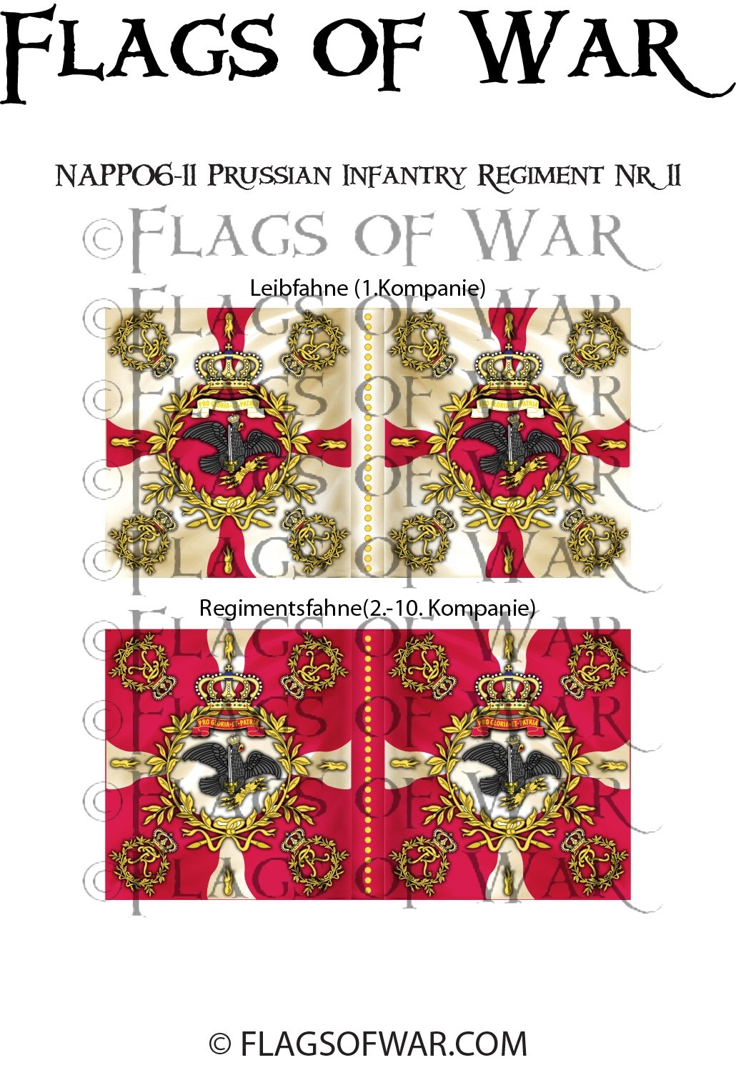 prussian landwehr flags