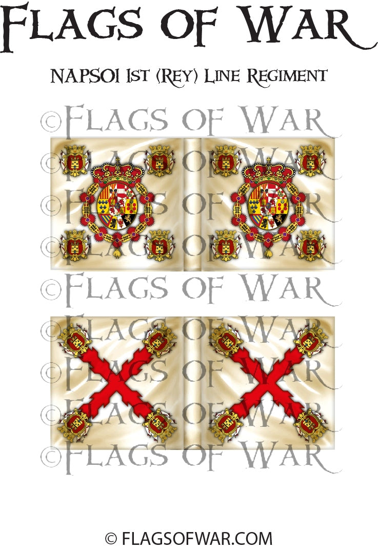 NAPS01 1st (Rey) Line Regiment – Flags of War