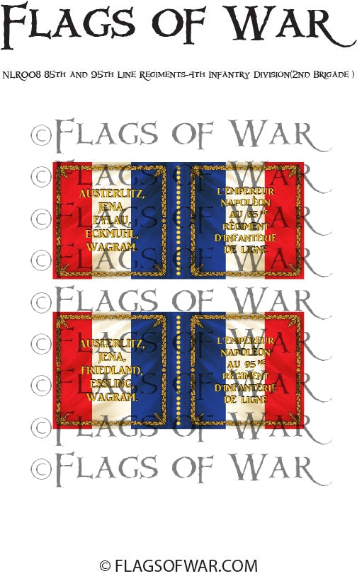 NLR008 85th and 95th Line Regiments-4th Infantry Division(2nd Brigade ...