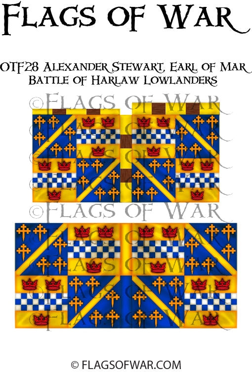 OTF28 Alexander Stewart Earl of Mar – Flags of War