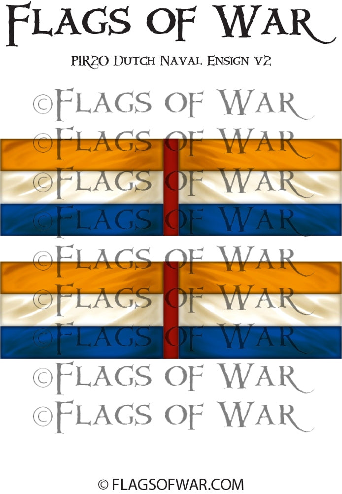 PIR20 Dutch Naval Ensign v2 – Flags of War
