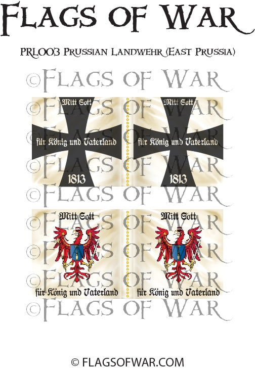 NAPP14 Prussian Landwehr (East Prussia) – Flags of War