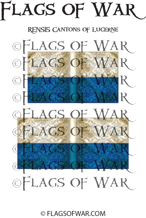 RENS15 Cantons of Lucerne – Flags of War