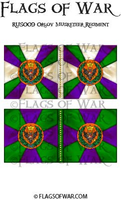 NAPR-1797-009 Orlov Musketeer Regiment – Flags of War