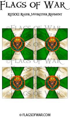 NAPR-1797-012 Riazsk Musketeer Regiment – Flags of War