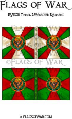 NAPR-1797-018 Tomsk Musketeer Regiment – Flags of War