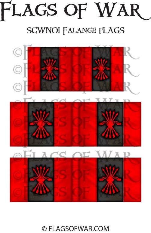 SCWN01 Falange Flags – Flags of War