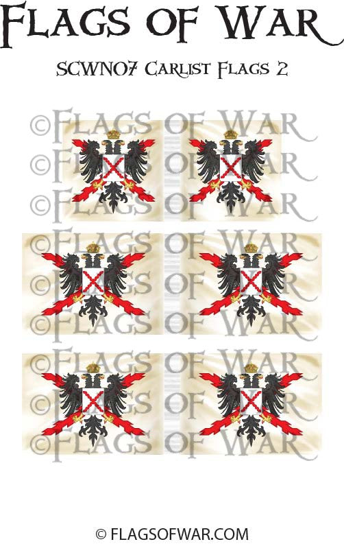 SCWN07 Carlist Flags 2 – Flags of War