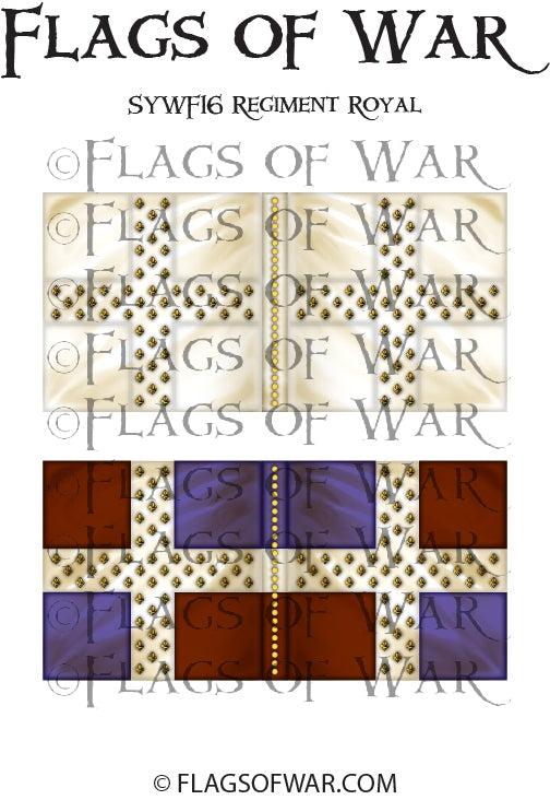 SYW-F16 Regiment Royal – Flags of War