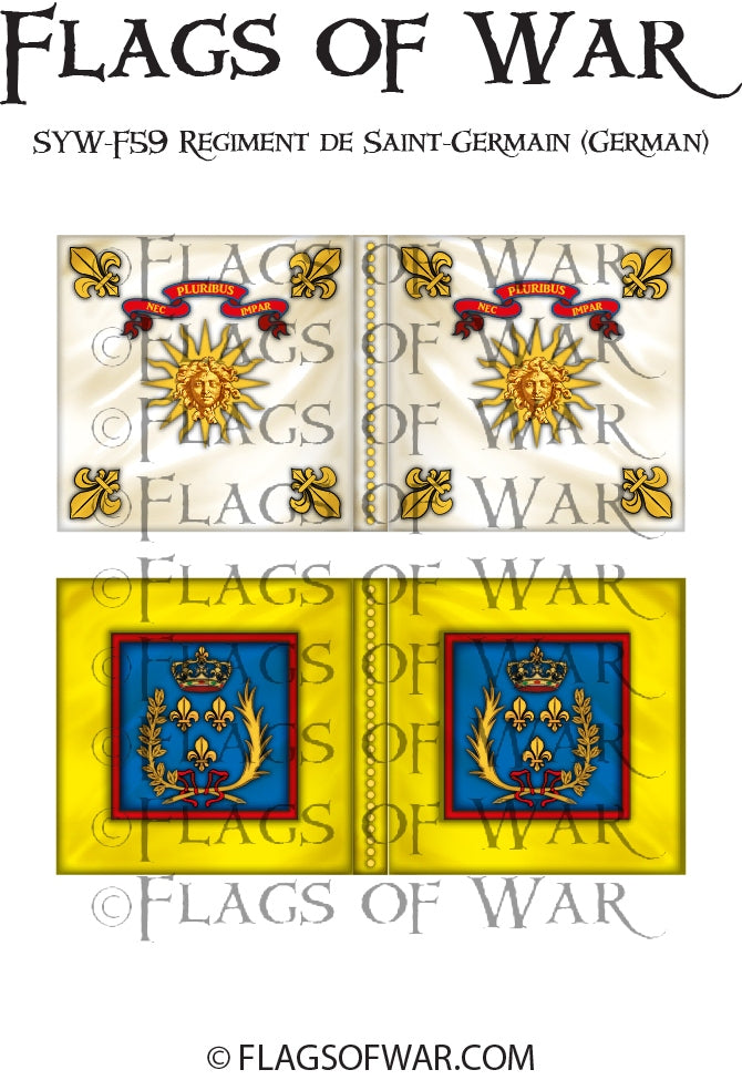 SYW-F59 Regiment de Saint-Germain (German) – Flags of War