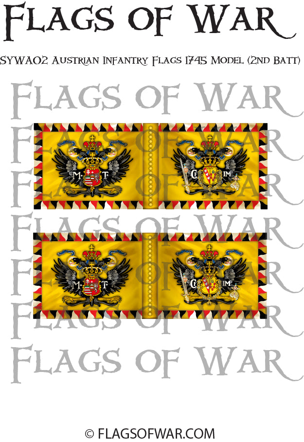 Austrian Napoleonic Flags