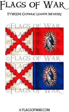 TYWC04 Catholic League Infantry – Flags of War