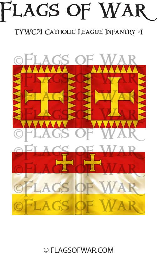 TYWC21 Catholic League Infantry 4 – Flags of War