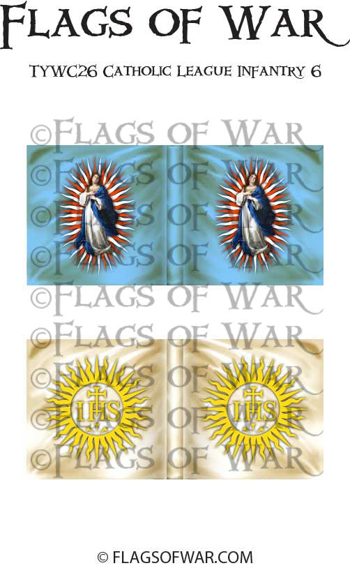 TYWC26 Catholic League Infantry 6 – Flags of War