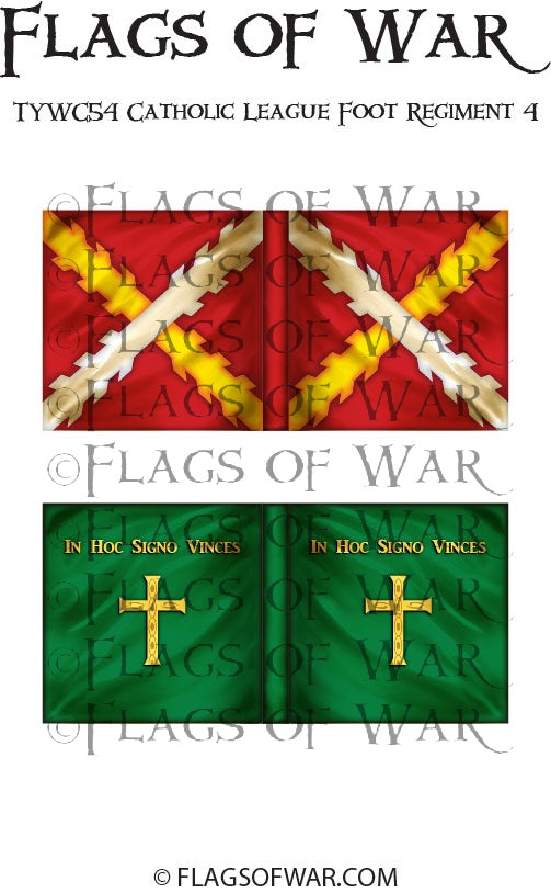 TYWC54 Catholic League Foot Regiment 4 – Flags of War