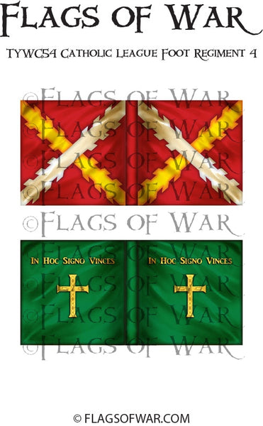 TYWC54 Catholic League Foot Regiment 4 – Flags of War
