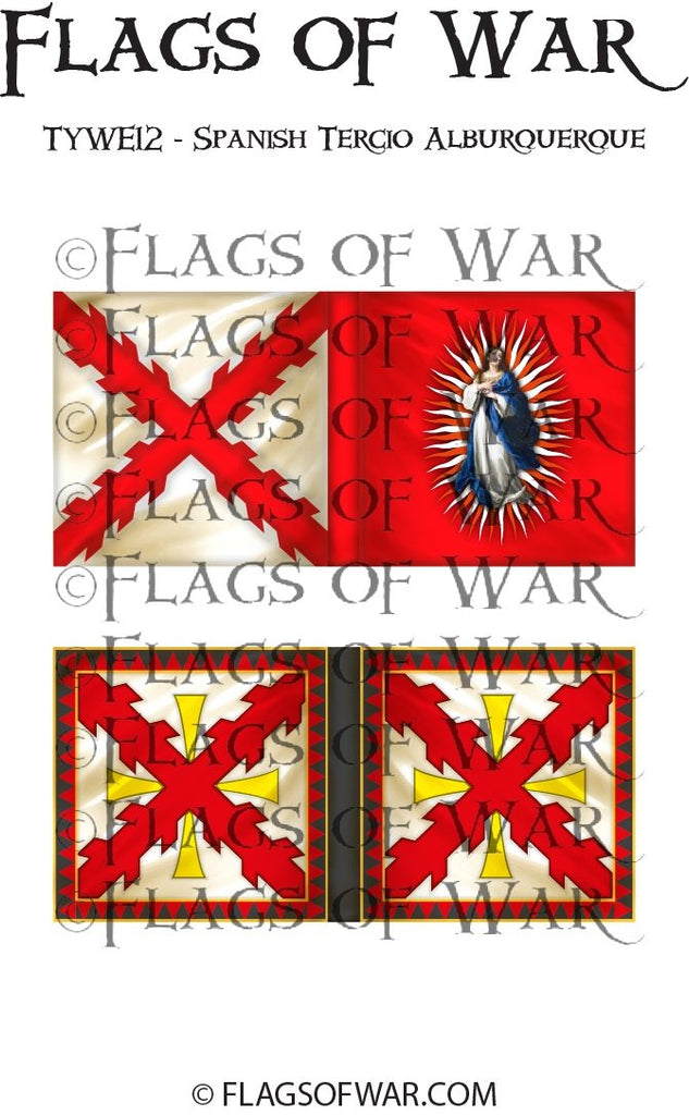 TYWE09 - Spanish Tercio Alburquerque – Flags of War