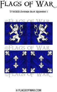 TYWS03 Swedish Blue Regiment 1 – Flags of War