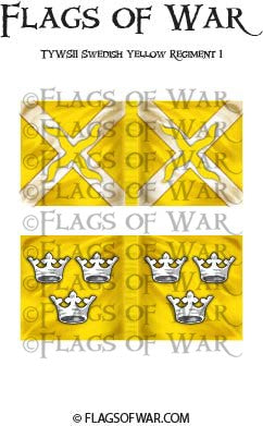 TYWS11 Swedish Yellow Regiment 1 – Flags of War