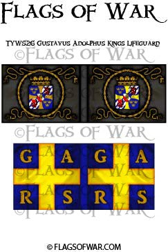 TYWS26 Gustavus Adolphus Kings Lifeguard – Flags of War