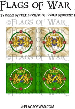 TYWS53 Robert Monroe of Foulis Regiment 1 – Flags of War