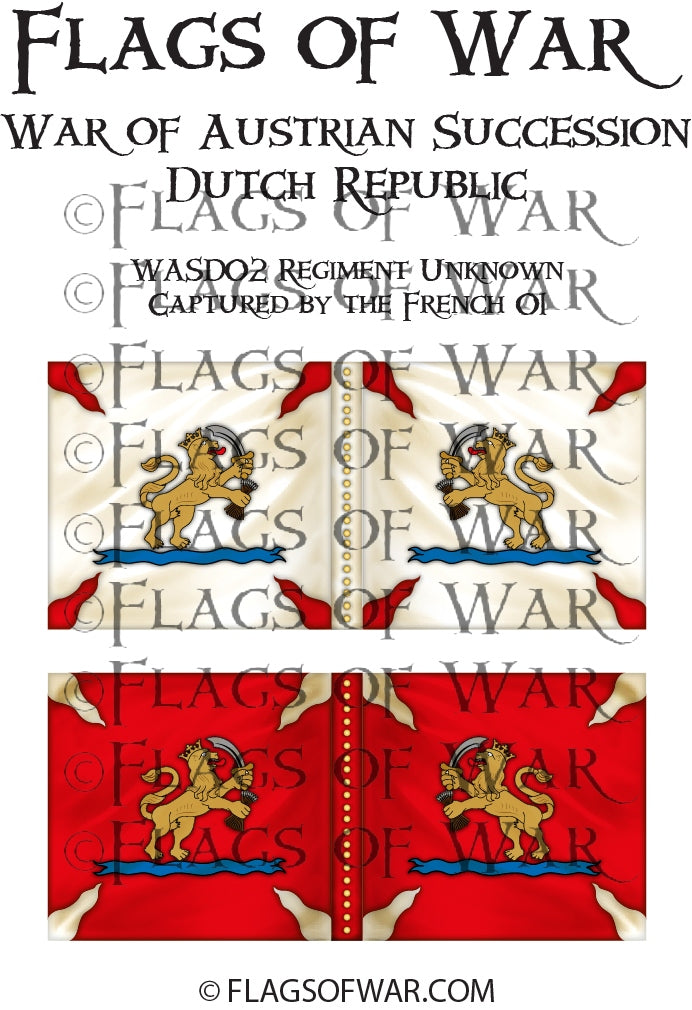 WASD02 Regiment Unknown Captured by the French 01 – Flags of War