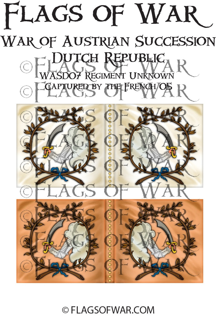WASD07 Regiment Unknown (Holland) Captured by the French 05 – Flags of War