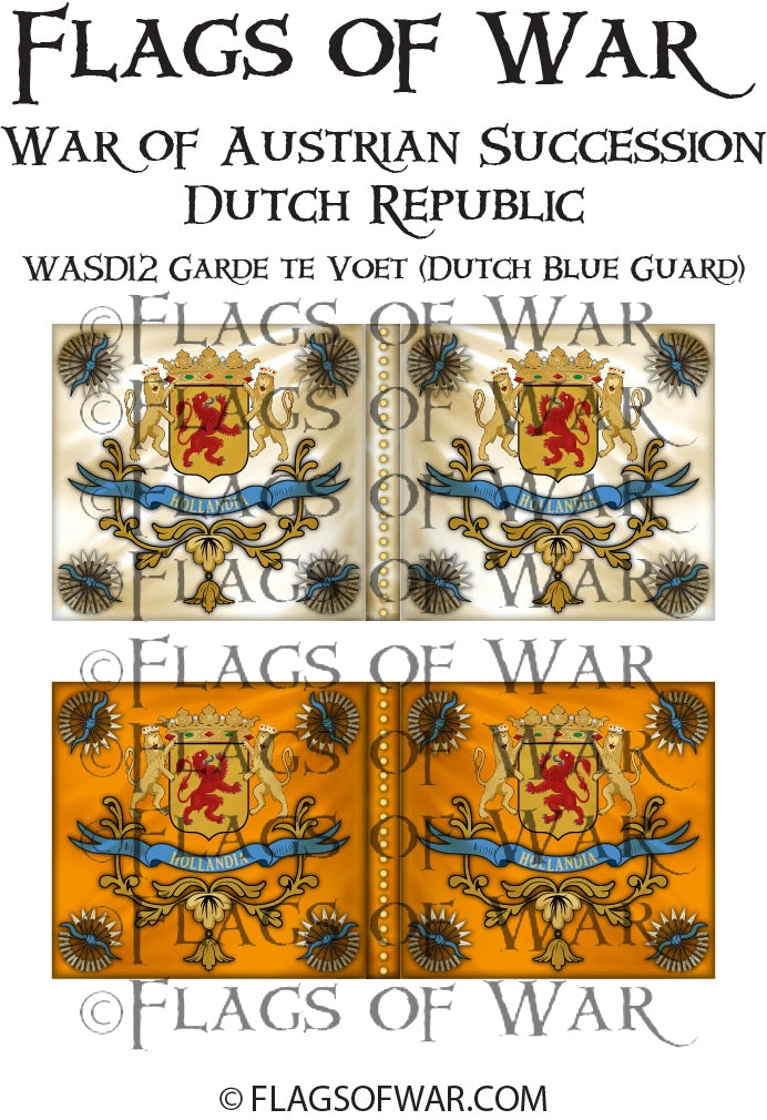 WASD12 Garde te Voet (Dutch Blue Guard) – Flags of War