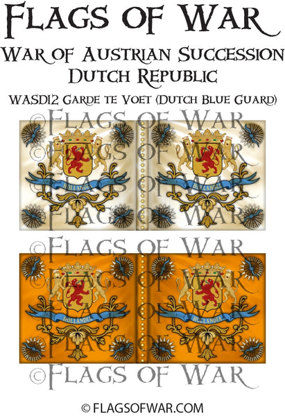 WASD12 Garde te Voet (Dutch Blue Guard) – Flags of War