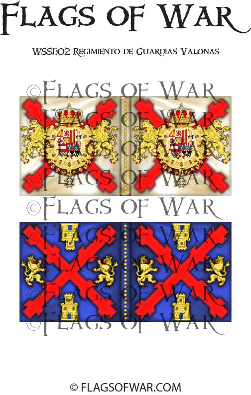 WSSE02 Regimiento de Guardias Valonas – Flags of War
