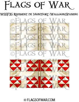 WSSF35 Regiment de Montfort (Walloon-Spanish) – Flags of War